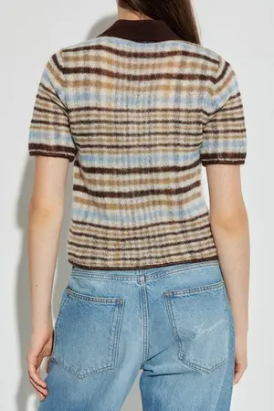Rag & Bone Striped Knit Top