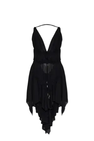 Dsquared2 Open Back Draped Dress