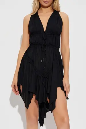 Dsquared2 Open Back Draped Dress