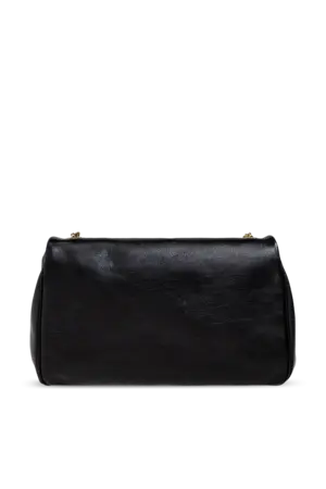 Chloé Shoulder Bag With Gold Chain - Black