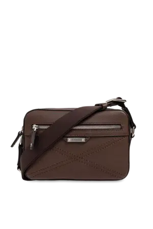 Iceberg Leather Shoulder Bag - Brown
