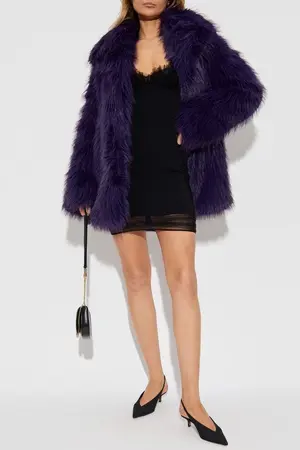 Dsquared2 Faux Fur Overcoat