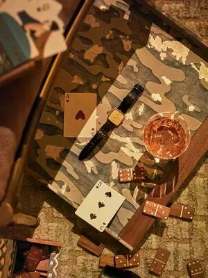 L'Objet Fortuny Camo Isole Tray