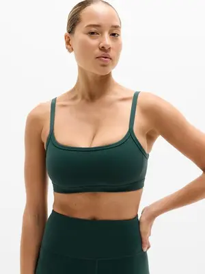 Athleta Square Neck Bra D-dd - Pine