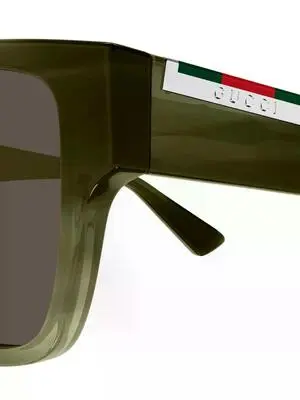 Gucci Gg1960s Square Sunglasses - Green