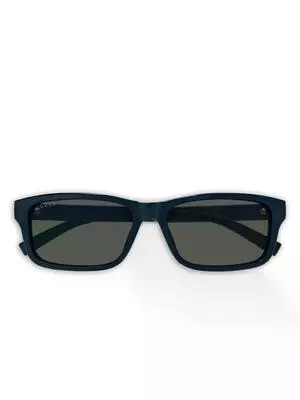 Gucci Gg1986sa Rectangle Sunglasses - Blue