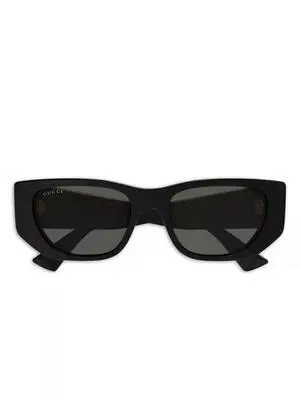 Gucci Geometric Frame Sunglasses