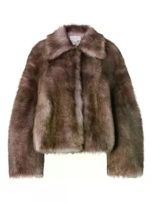 GENNY Shearling Cropped Jacket