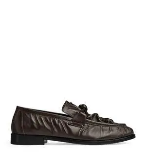 Bottega Veneta Knot Detailing Loafers For Men