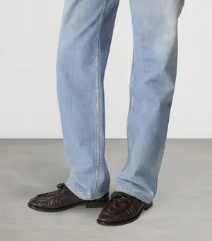 Bottega Veneta Lambskin Astaire Loafers