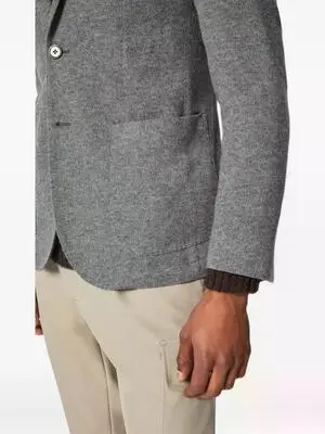 L.B.M. 1911 Single-breasted Jersey Jacket - Grey