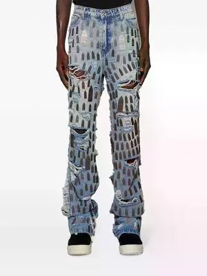 WHO DECIDES WAR Max Hardware Full-length Jeans