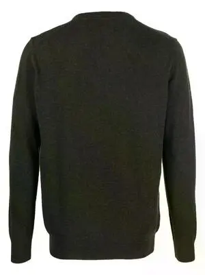 Barbour Essential V-neck Wool Sweater