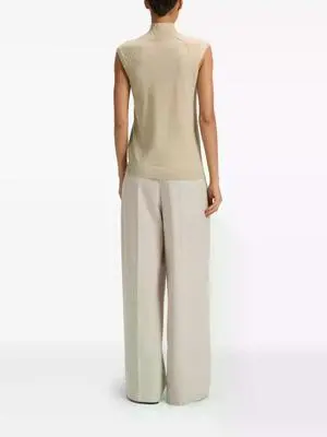 BOSS Sleeveless High-neck Top