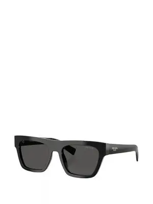 Prada Square-frame Sunglasses - Black