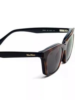 Max Mara Square-frame Glasses - Black