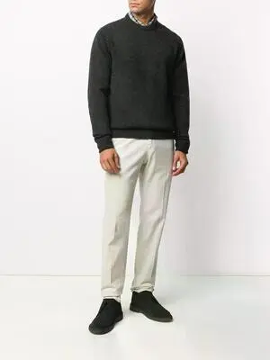 Barbour Patch Detail Crew Neck Jumper