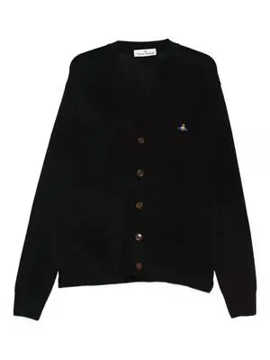 Vivienne Westwood Embroidered Cardigans For Men