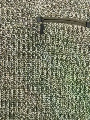 Moncler Zip Pocket Elbow Patch Sweater