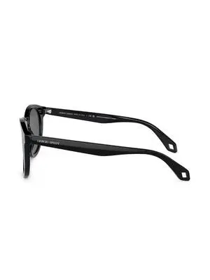 Giorgio Armani Round-frame Sunglasses - Black
