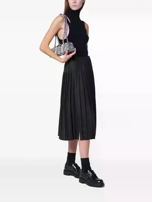 ROBERTO COLLINA Cut-out Turtleneck Top