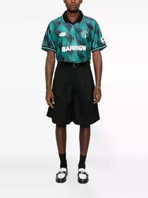 BARROW Printed Polo Shirt - Green