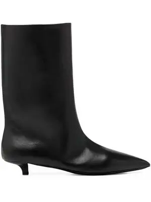 Marsèll Spino Pointed-toe Leather Boots