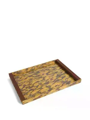 L'Objet Fortuny Camo Isole Butler Tray - Brown