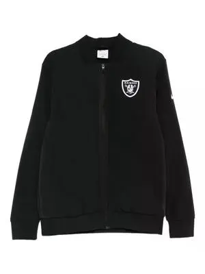 Nike Raiders Logo Print Bomber Jacket - Black