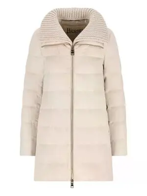 Herno Knitted-collar Coat