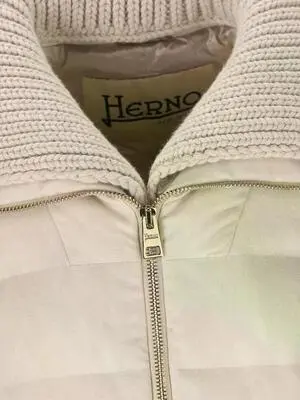 Herno Knitted-collar Coat