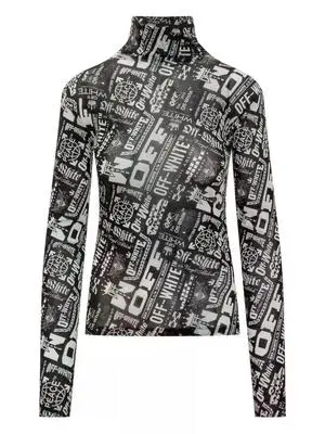 Off-White Multilogo Long-sleeve Top