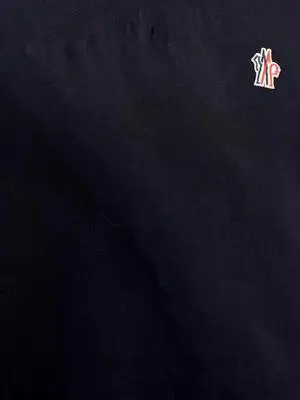 Moncler Logo Patch Roll Neck Sweater