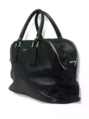 AVENUE 67 Grained-leather Tote Bag