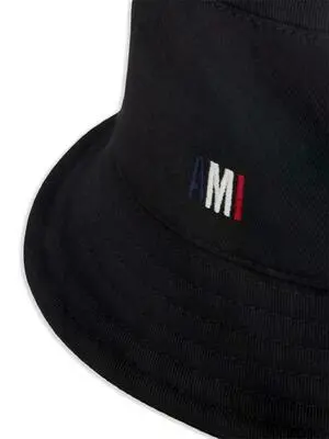 AMI Paris Embroidered Bucket Hat
