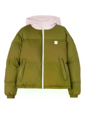 MSGM Logo-appliqué Puffer Jacket