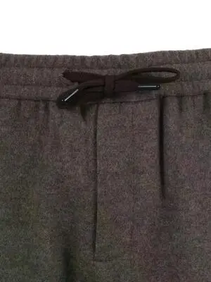 CIRCOLO 1901 Mélange-effect Track Pants - Brown