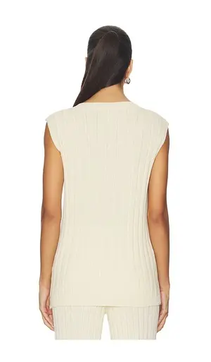 SNDYS. Baha Ribbed Top
