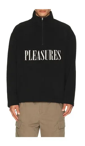 PLEASURES Half Zip Polar Fleece