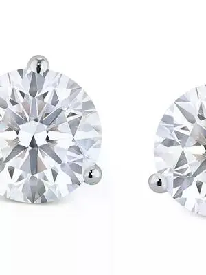 TILLA 14k White Gold Lab-grown Diamond Stud Earrings