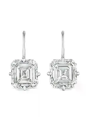 TILLA 14k White Gold Lab-grown Diamond Drop Earrings