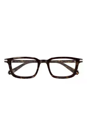 Cartier Square Frame Eyeglasses - Brown