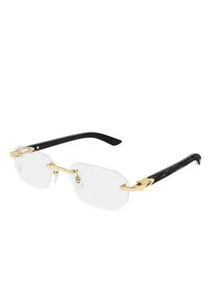 Cartier Rimless Eyeglasses - Black