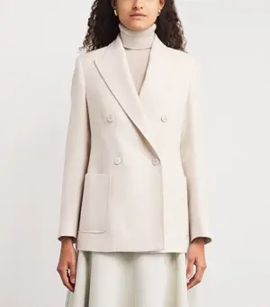 Eleventy Cashmere Double-breasted Blazer