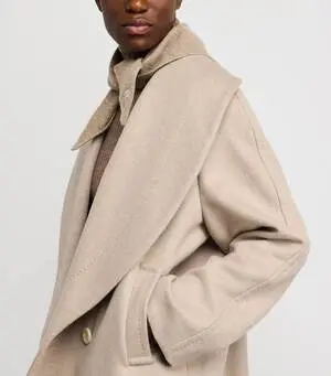 Max Mara Wool Shawl-collar Oversized Jacket