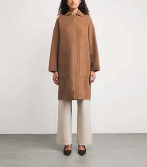 Eleventy Wool Collared Coat