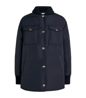 Sandro Quilted Padded Jacket