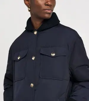 Sandro Quilted Padded Jacket