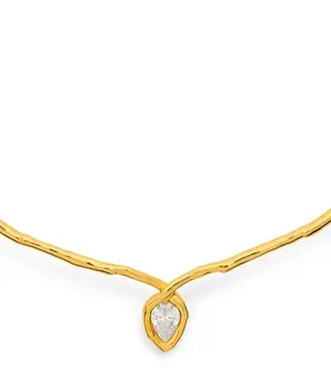 Alexis Bittar Plated Asterales Collar Necklace - Gold