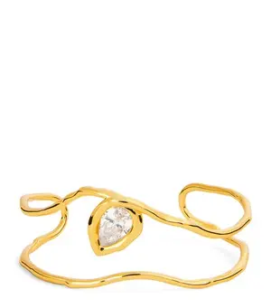Alexis Bittar Plated Asterales Cuff Bracelet - Gold